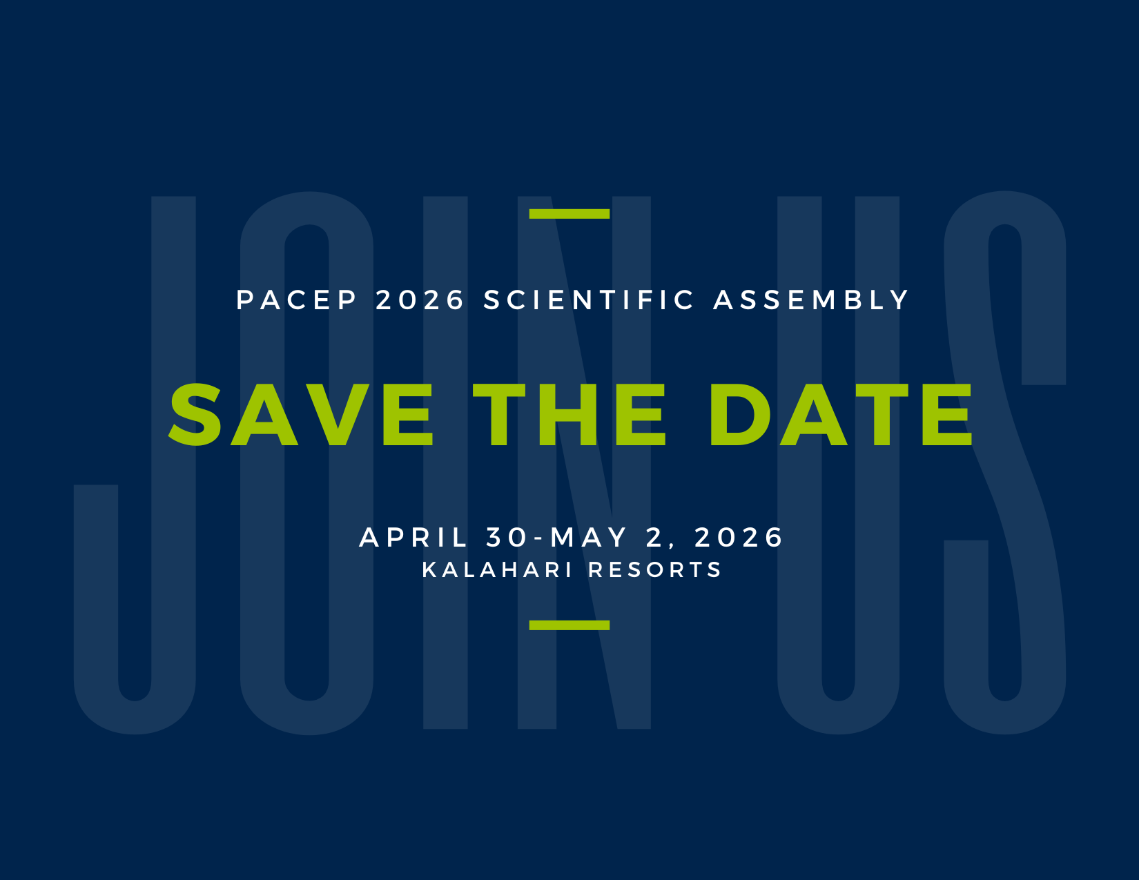 PACEP26 - Scientific Assembly 2026 - Pennsylvania College of Emergency ...